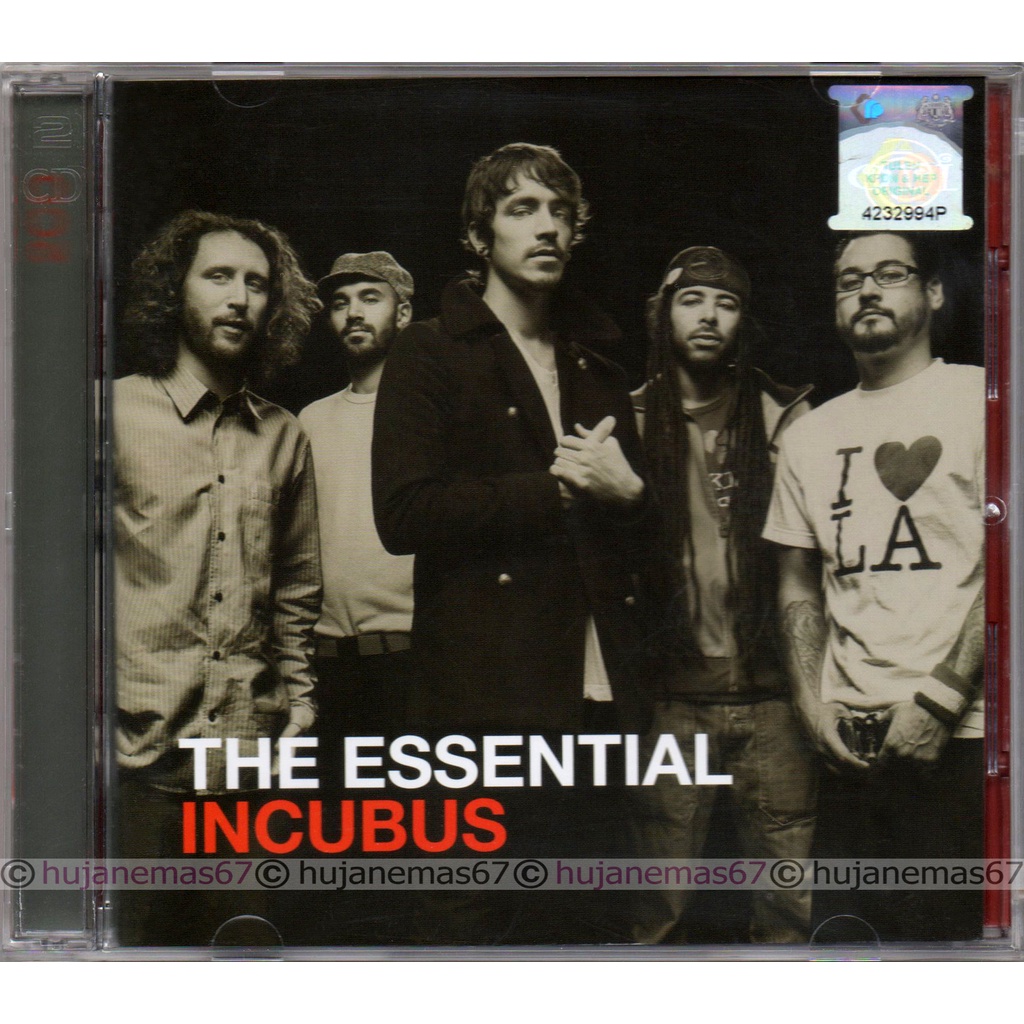 INCUBUS - The Essential 2012 SONY MUSIC DELUXE 2CD SET (ALTERNATIVE ROCK / METAL) | Shopee Malaysia