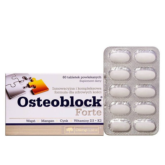 Osteoblock Forte Calcium supplement box of 60 tablets. | Shopee Malaysia