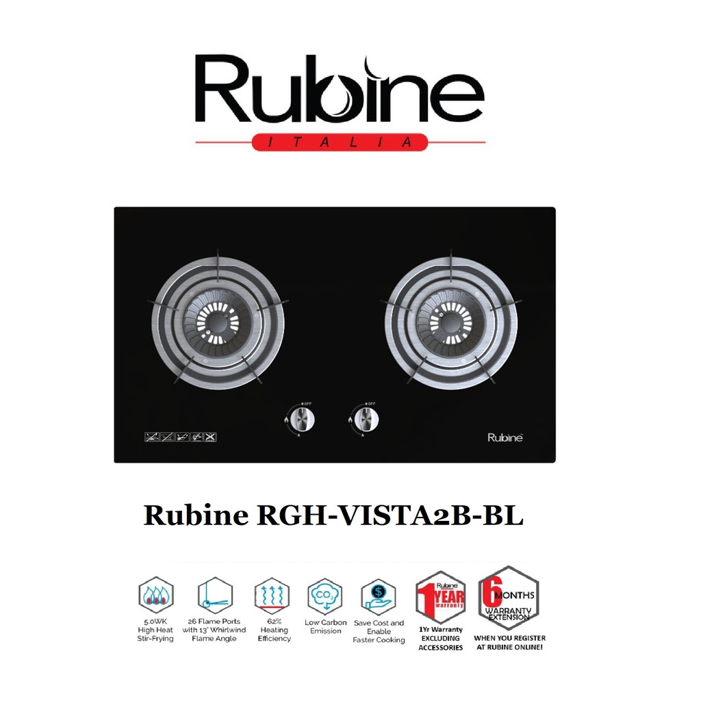RUBINE HOB VISTA2B/VISTA3B | Shopee Malaysia