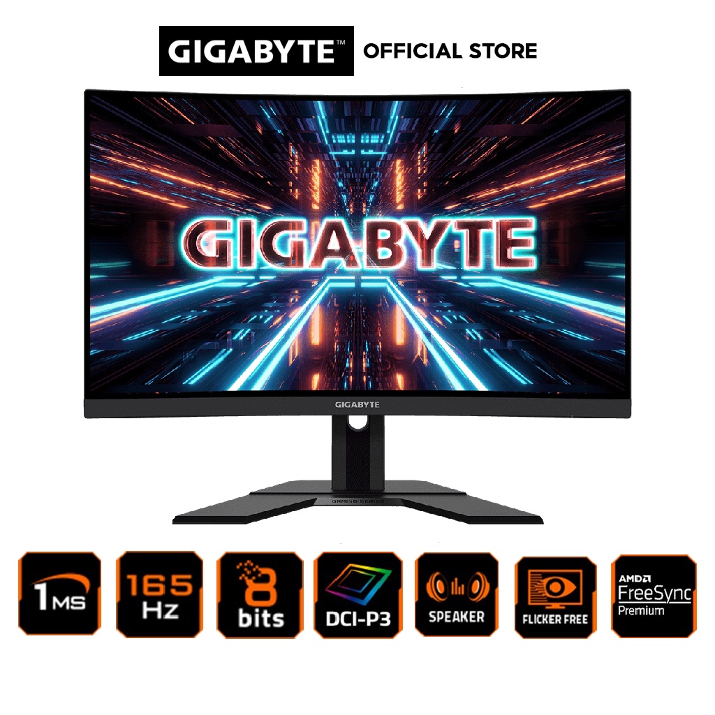 Gigabyte Curve Gaming Monitor G27FC (27” FHD 165HZ 1MS) | Shopee Malaysia