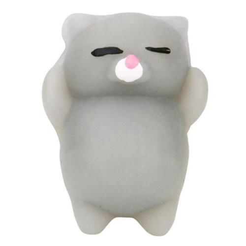 CUTE CAT STYLE SQUISHY TOY FOR PRESSURE REDUCING (GRAY) | Shopee Malaysia