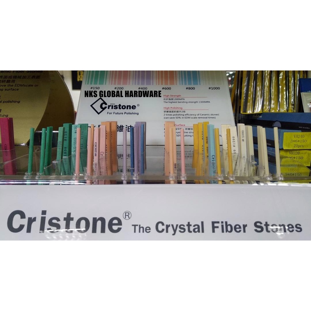 CRISTONE CRYSTAL FIBER STONES (1X2X100, 1X4X100) | Shopee Malaysia