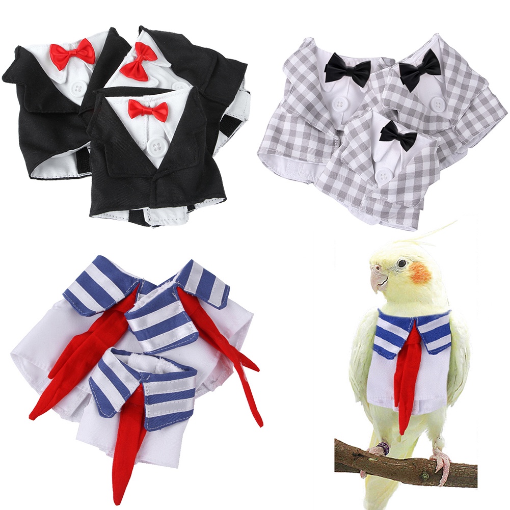 Bird Flight Clothes Parrots Business Suit Cute School Uniform Tuxedo ...