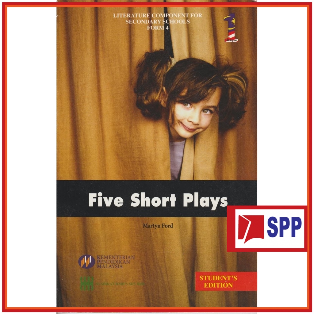 BUKU TEKS (LITERATURE) FIVE SHORT PLAYS FORM 4 | Shopee Malaysia