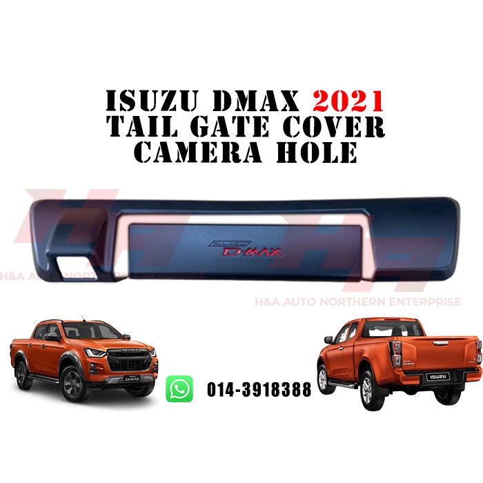 Isuzu Dmax 2021 X-Terrain Tail Gate Handle Cover ( Hole ) | Shopee Malaysia