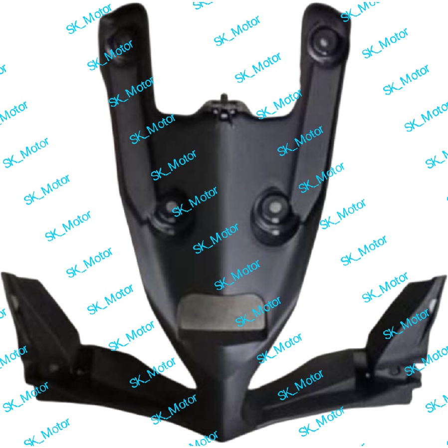 Honda DASH 110 V2 DASH110 V2 New Original Inner Cover Full Set / Kaver Hitam Handle Rear Meter ...