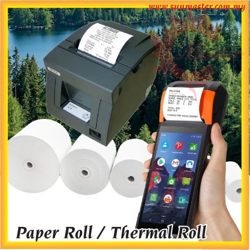 Thermal Paper Roll | Receipt Paper 57mm 76mm 80mm 110mm | Thermal ...