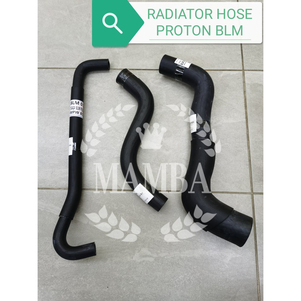RADIATOR HOSE PROTON SAGA BLM,GEN2 [TOP, LOWER, BY PASS] 3PCS | Shopee ...