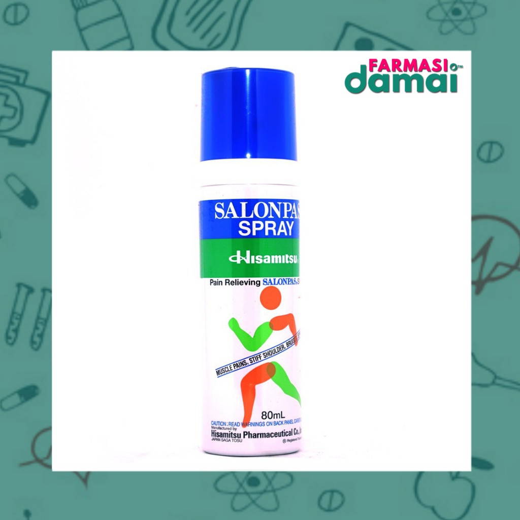 SALONPAS SPRAY 80ML (PAIN RELIEF) | Shopee Malaysia