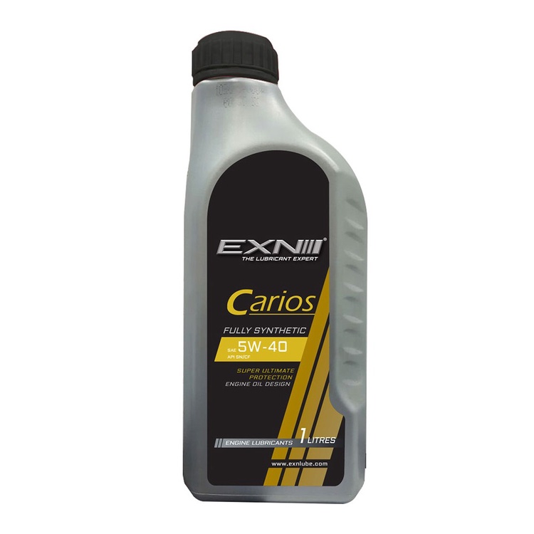 EXN Carios SAE 5W40 - PAO & Turbotech Plus Fully Synthetic Engine Oil ...