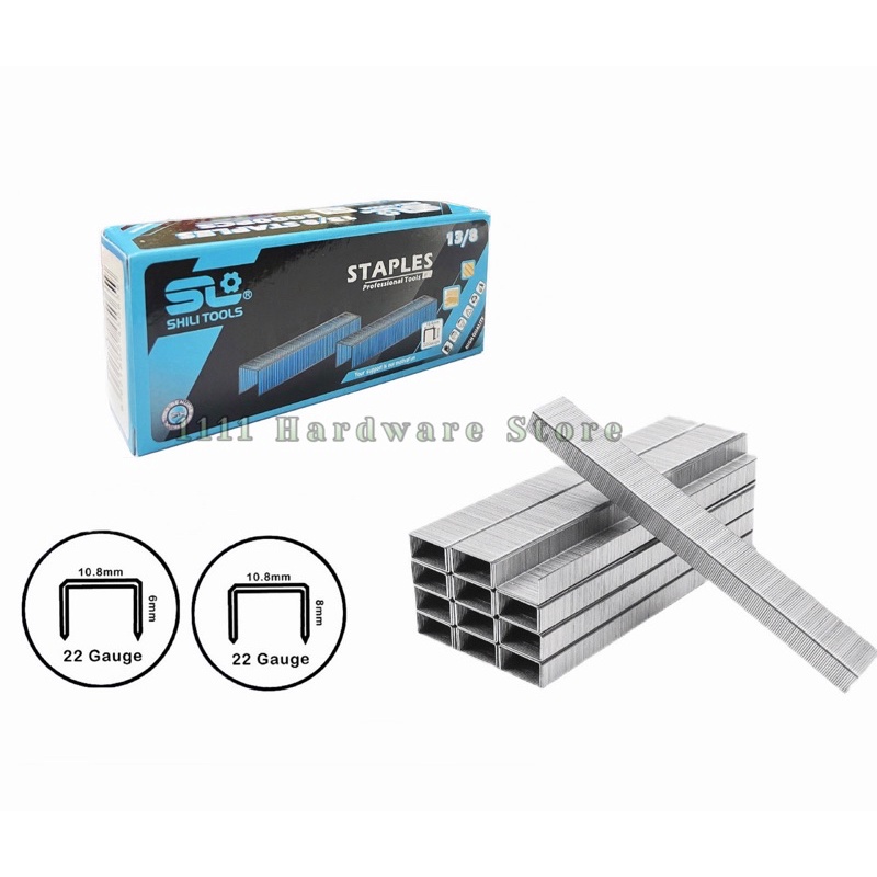SL Shili Tools STAPLER GUN BULLET 6MM / 8MM | Shopee Malaysia
