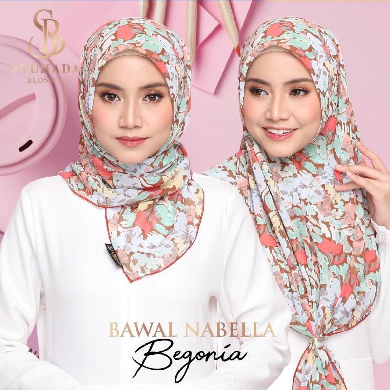 💯🌸Syuhada Blossom Bawal Nabella (Prelove) | Shopee Malaysia