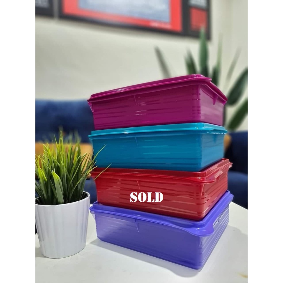 NEW STOCK!! READY STOCK!! TUPPERWARE 1 pc B2B Snack Stor 2.9L | Shopee ...