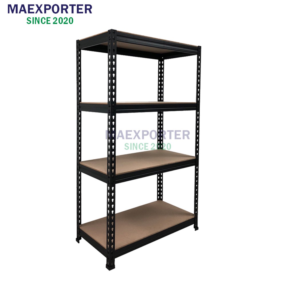 4 Tier Boltless DIY Racking Storage Racking Multi Purpose Racking Rak ...