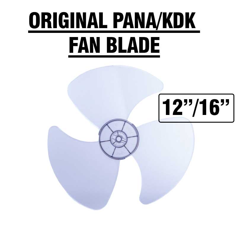 Panasonic KDK Fan Blade 12" 16" Inch Replacement Bilah Kipas Table ...