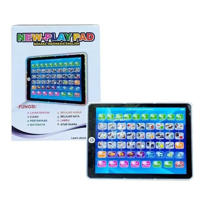 Loecoe Baby Educational Toys New Playpad Tablet LED Can Turn On Lights ...