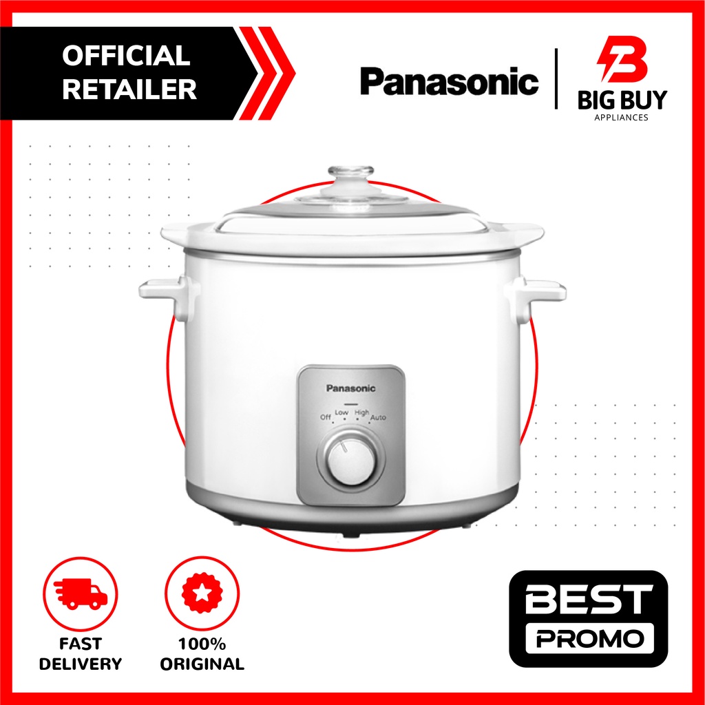 Panasonic 5.0L Slow Cooker NF-N50ASSL | Shopee Malaysia