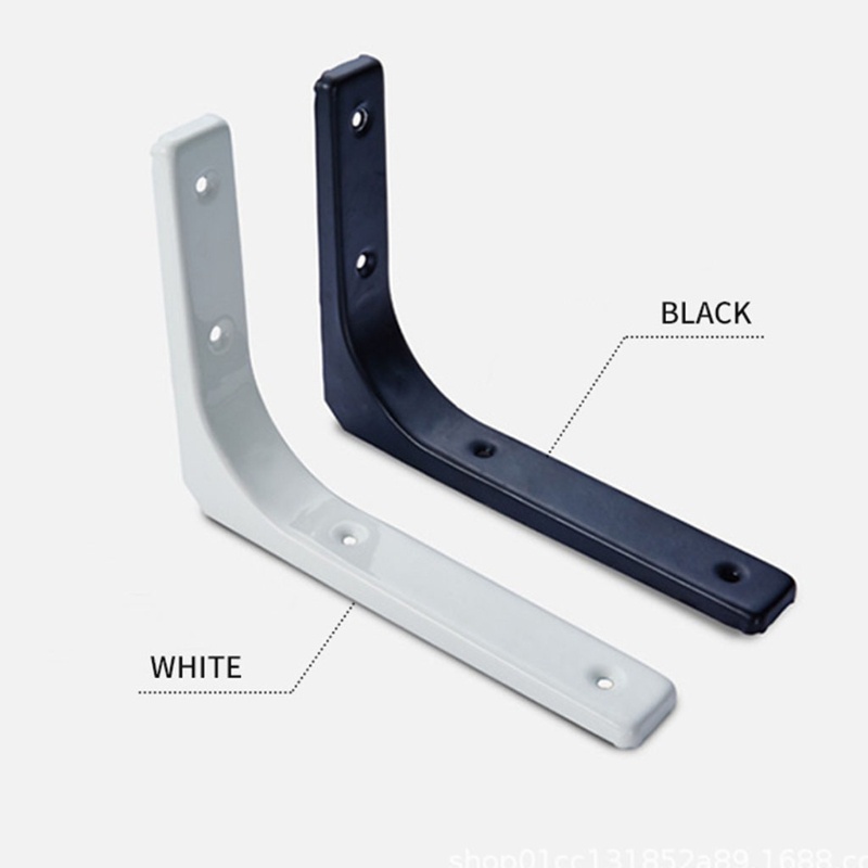 HL 2 Pieces L-Shape Floating Shelf Brackets Invisible Shelf Support ...