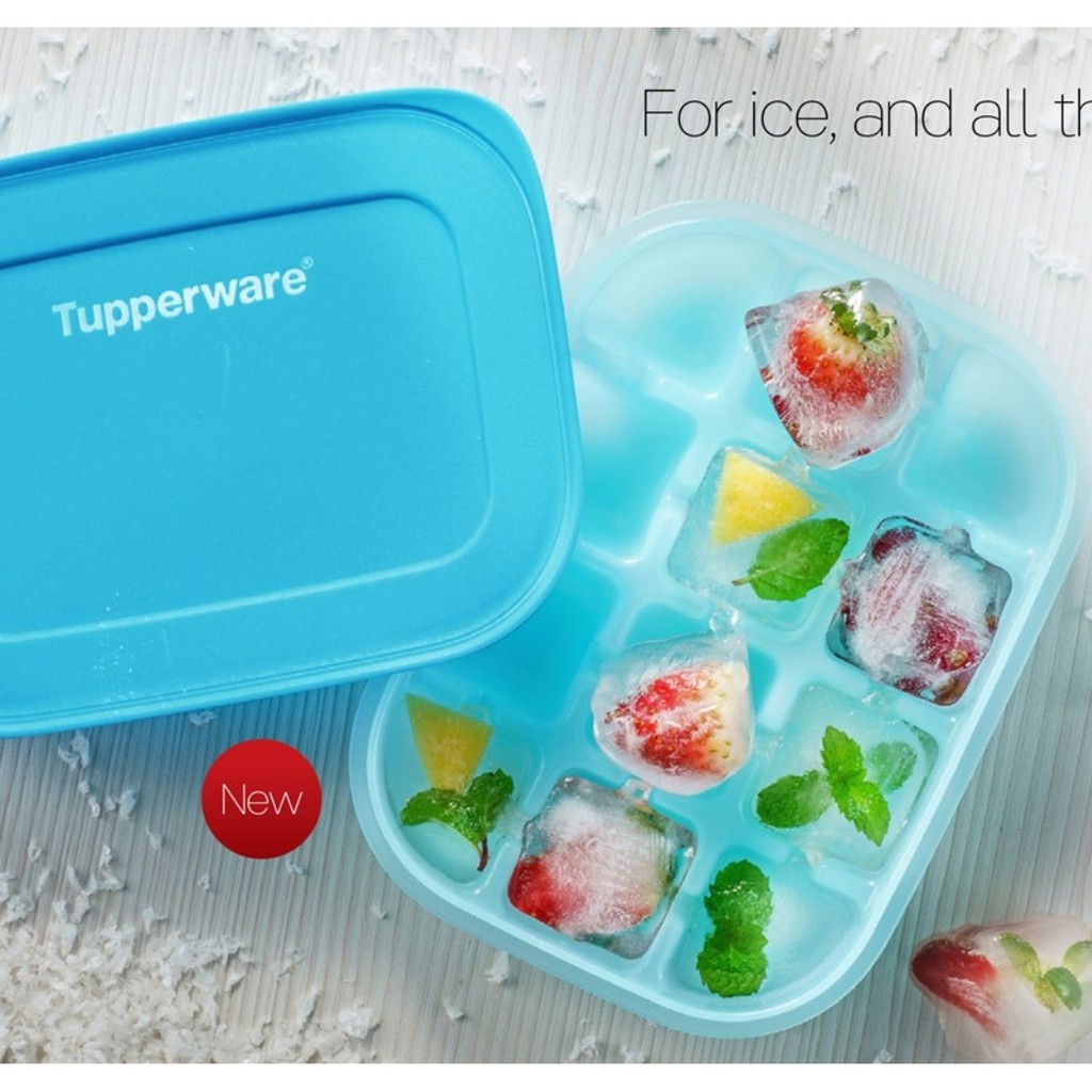 💜💜 Tupperware Chill Freeze Ice Tray Set of 2 or 4 Bekas Buat Ais 💜💜 ...