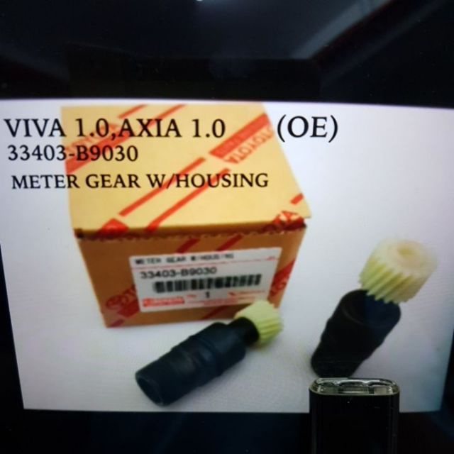 PERODUA VIVA,AXIA 1.0,KELISA,KENARI METER GEAR (18T)(33403-B9030 ...