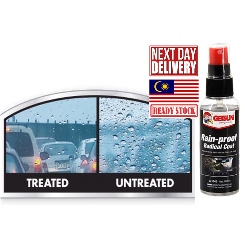 [READYSTOCK] GETSUN RAIN-PROOF RADICAL COAT (100ml) | Shopee Malaysia