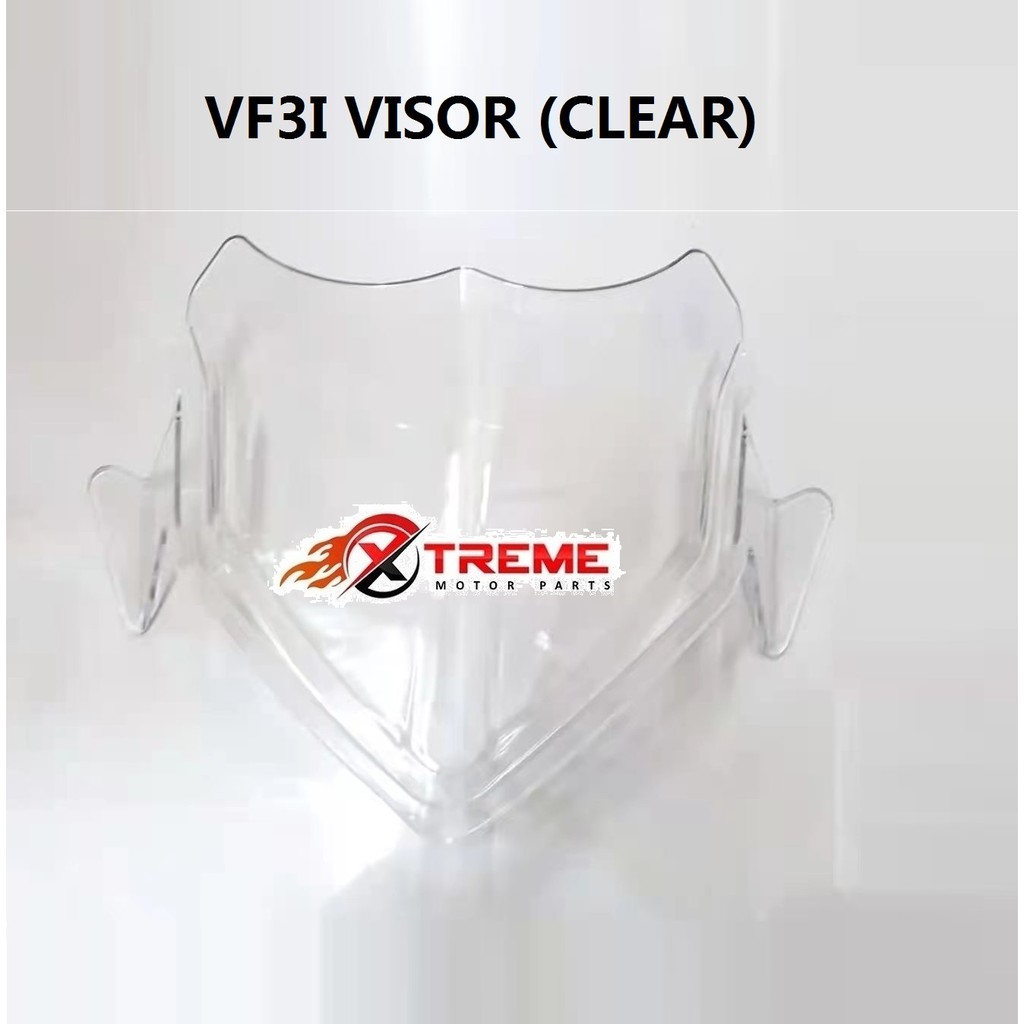 SYM VF3 VF3I 185 CC Visor Cap Windshield Cowling Lens Clear | Shopee ...