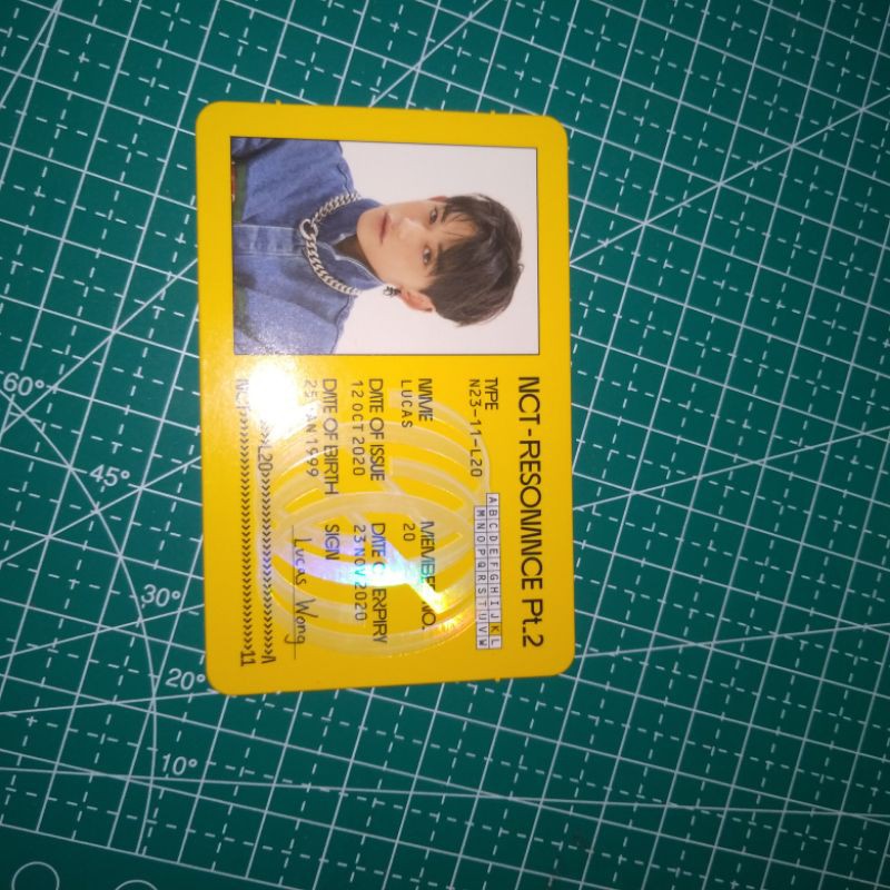(Booked) LUCAS ID CARD | Shopee Malaysia