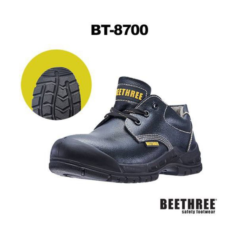 BEETHREE BT-8700 LEATHER SAFETY SHOES | Shopee Malaysia