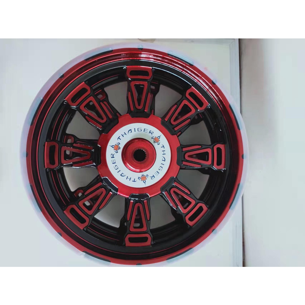 MOTORCYCLE MAGS MIO125 SOUL I ALL BLACK WITH RED (1SET) | Shopee Malaysia