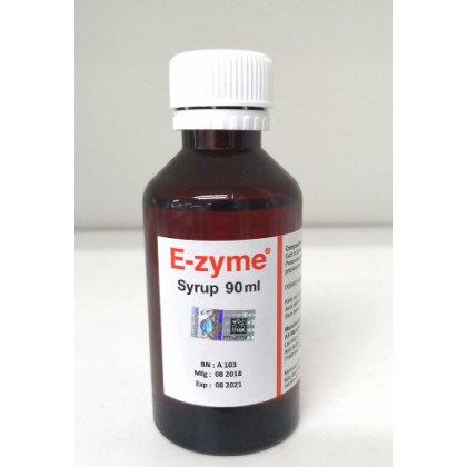 E-ZYME SYRUP 90ML (FOR COUGH/SORE THROAT) | Shopee Malaysia