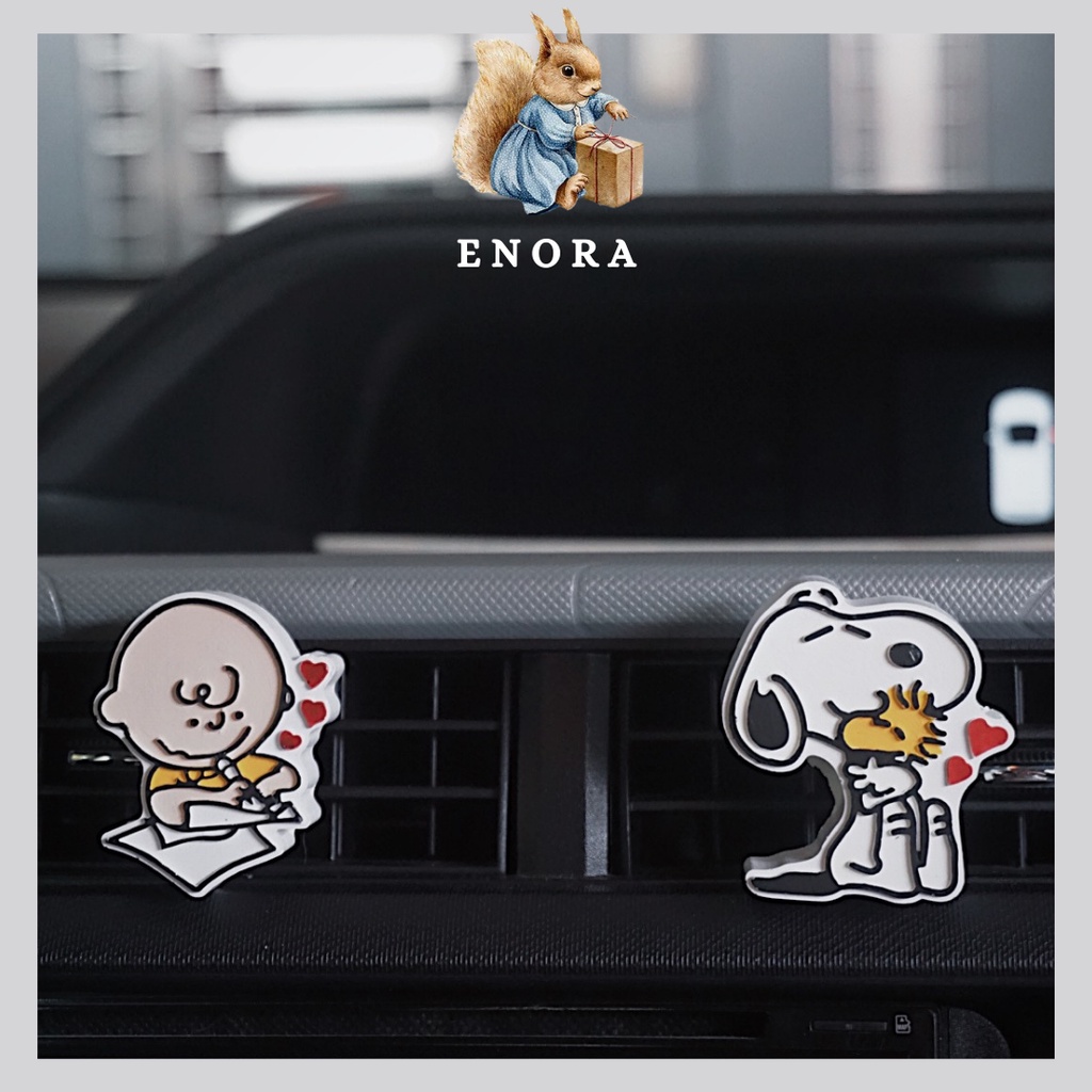 Snoopy Charlie brown handcrafted Aroma stone car diffuser car vent clip ...