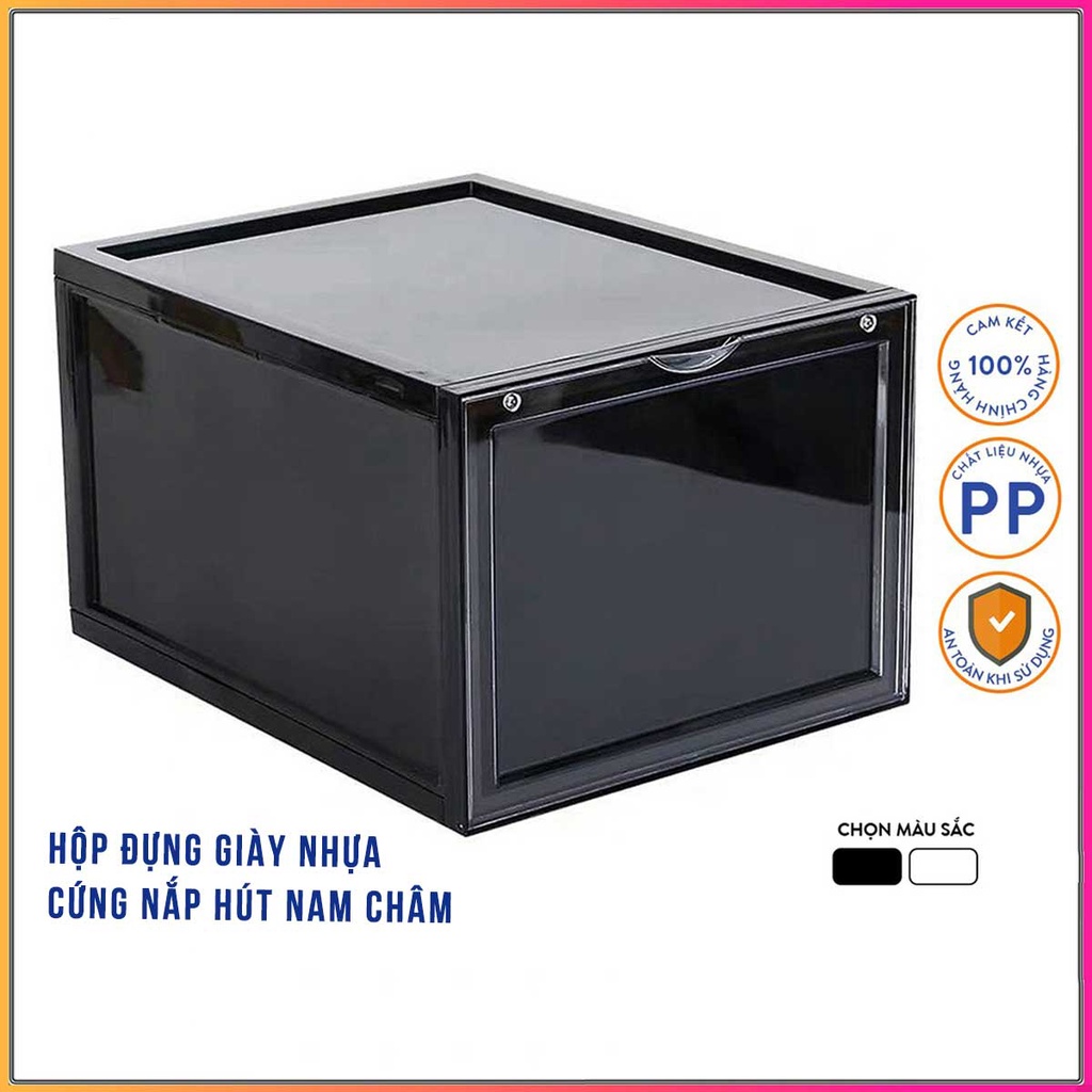 Hard Plastic Shoes Box Combo With Magnet Suction Cap, Shoe Cabinet ...