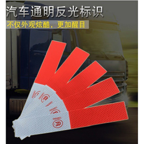 [Clearance] Car Reflective Stickers Warning Stickers Body Reflective ...