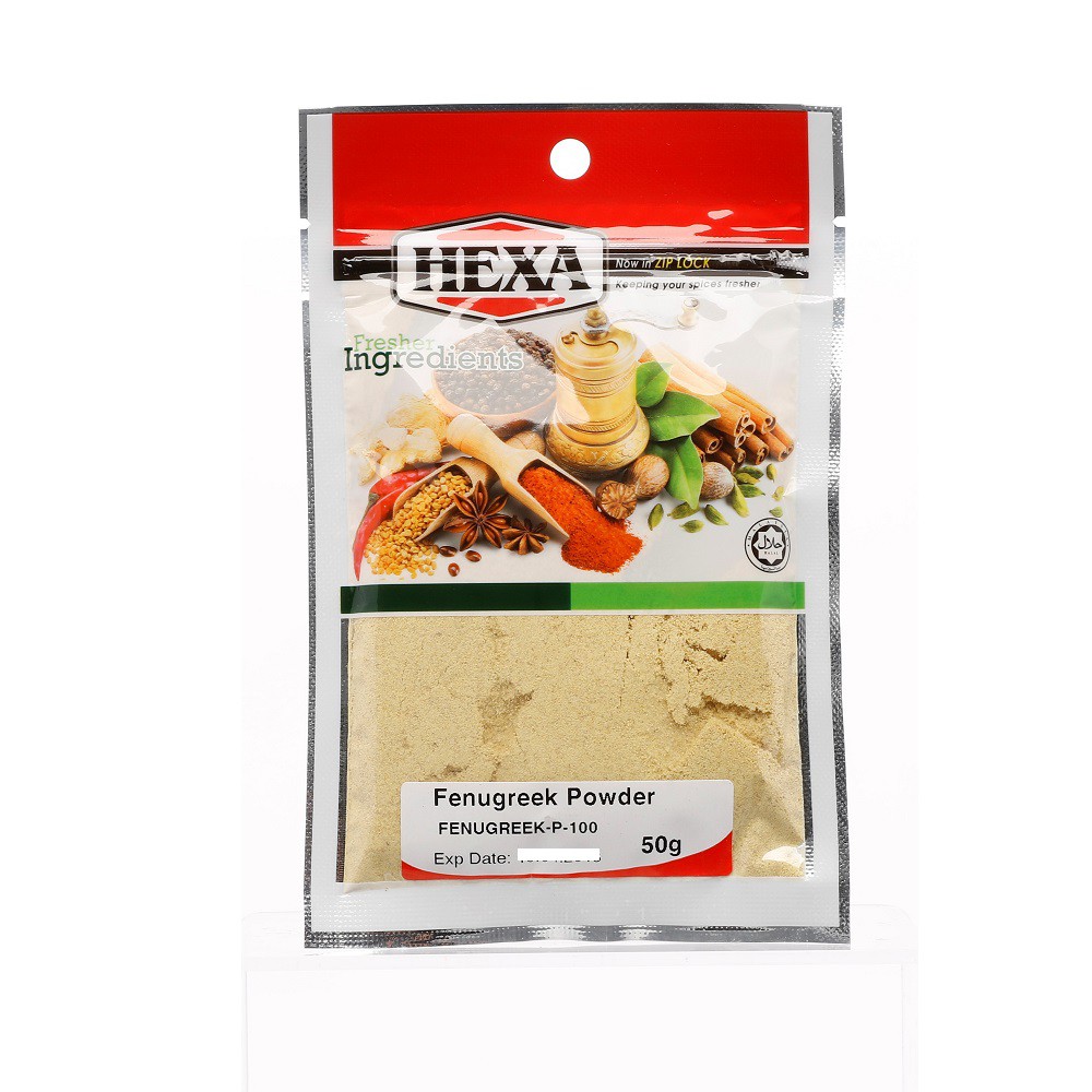 HEXA HALAL Fenugreek Powder 50gm Serbuk Halba | Shopee Malaysia
