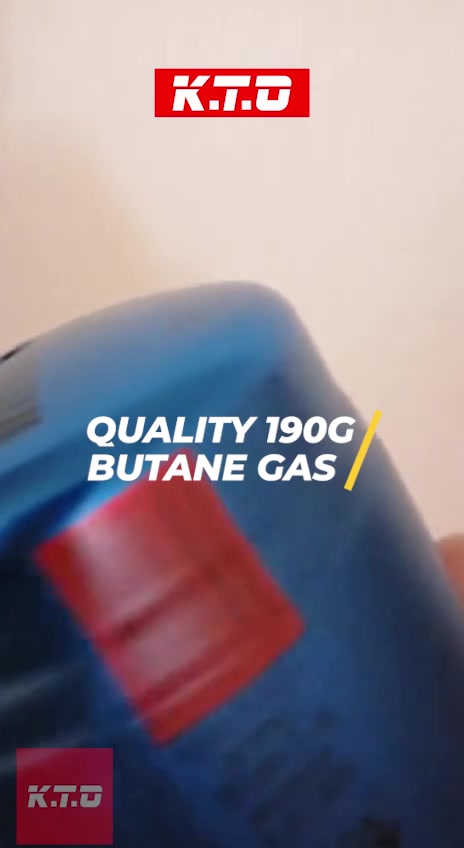 International 190g Portable Butane Gas Catridge Bunsen Burner Refill ...