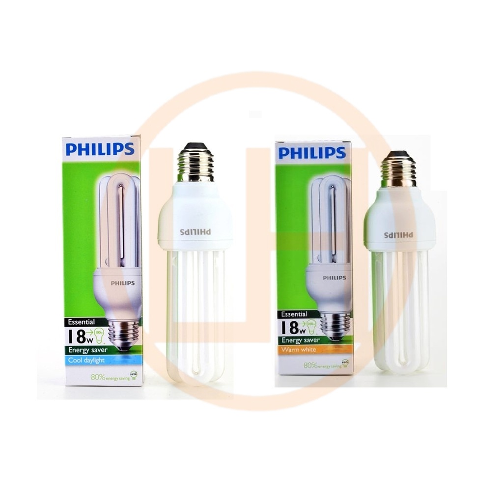 Philips Essential Bulb E27 (18W) | Shopee Malaysia