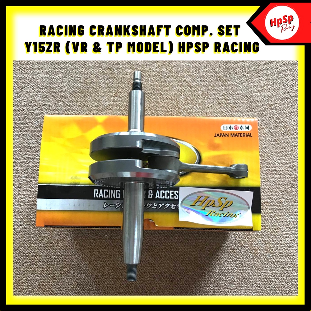 CRANKSHAFT Y15 TP MODEL VR MODEL JET 4MM 4.5MM 6MM: RACING CRANKSHAFT COMP. SET Y15ZR (TP & VR ...
