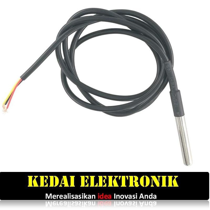 Temperature sensor probe DS18B20 | Shopee Malaysia