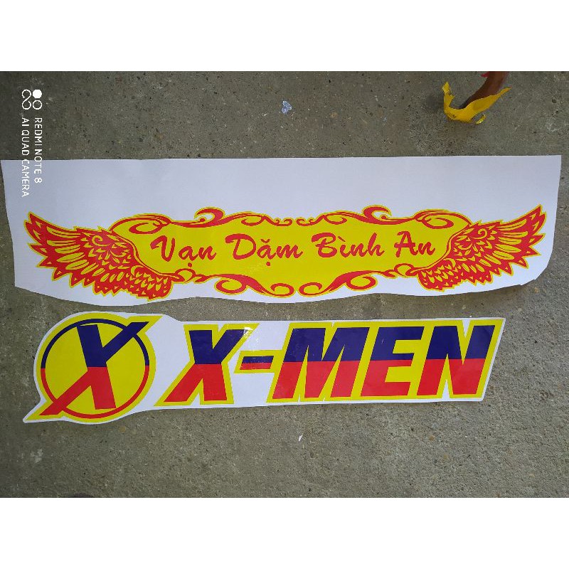 Vdba LETTERS DECAL stickers, xmen letters to decorate trucks and cars ...