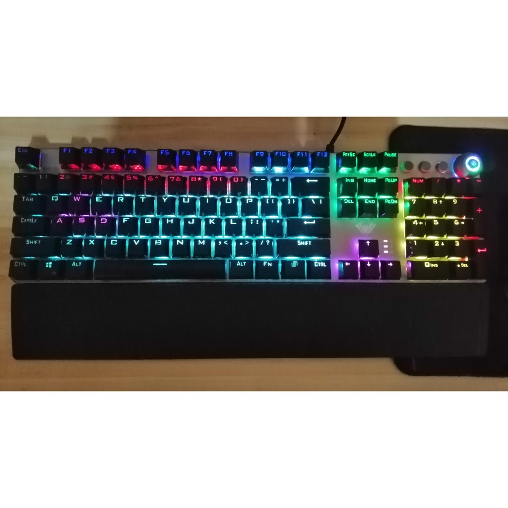 AULA F2058 True Mechanical Gaming Wired Keyboard | Shopee Malaysia