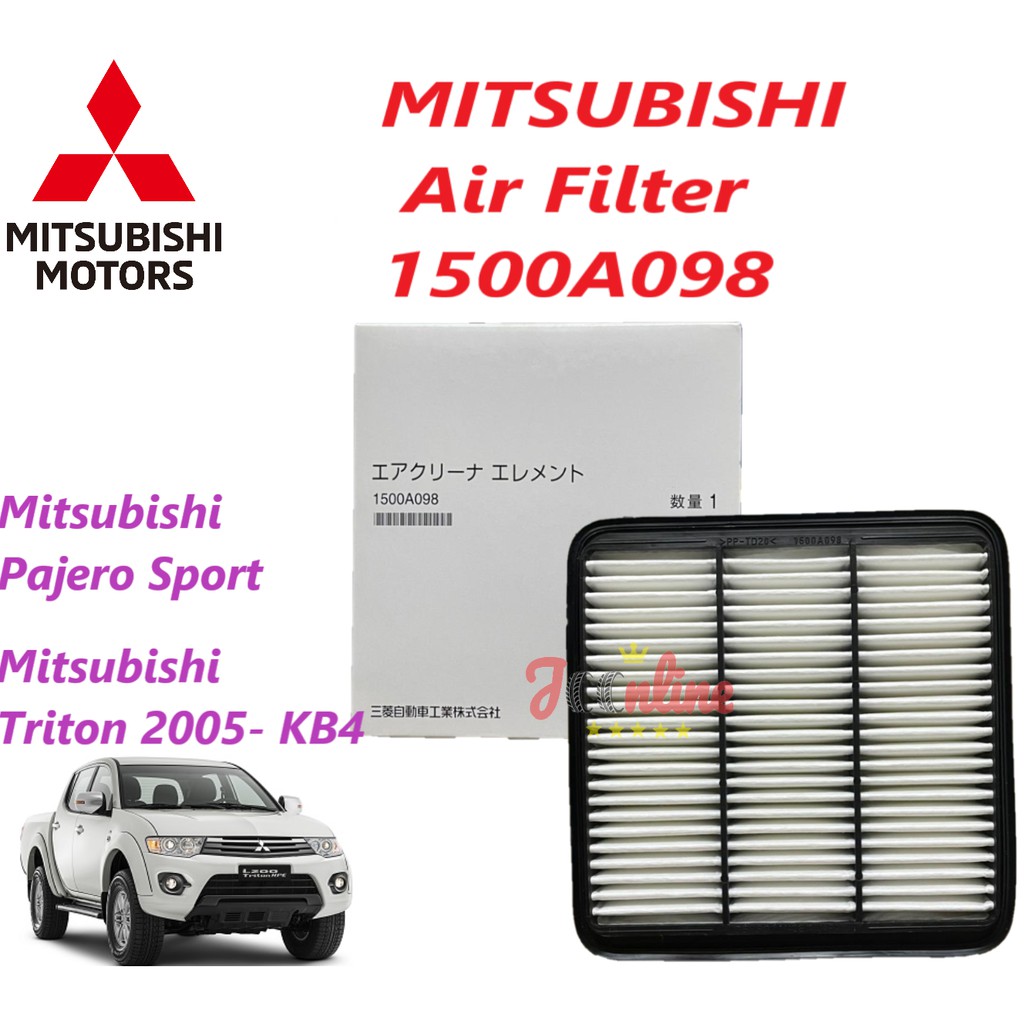 Mitsubishi Air Filter 1500A098 - Mitsubishi Triton / Pajero Sport ...