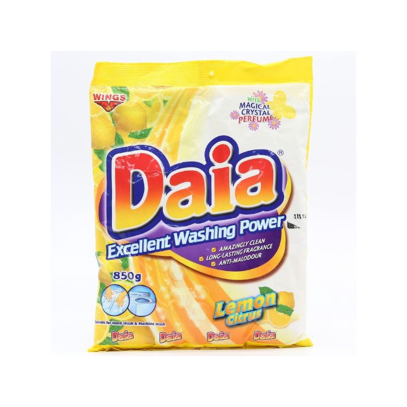 Daia Powder Detergent 750g Lemon (Yellow) | Shopee Malaysia