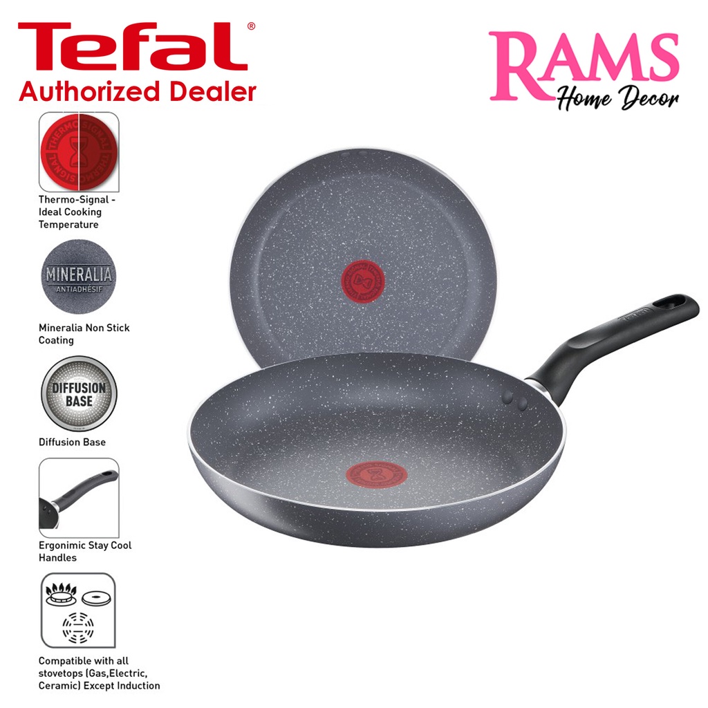 Tefal Cookware Natura Fry Pan / Nonstick Frypan / Kitchen Cookware ...