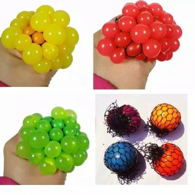 Stress ball relax relaxing ball squishy jelly ball filled with slime ...