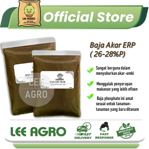 1kg Baja ERP Akar/ Penggalak Akar CIRP/ERP Egyptian Rock Phosphate ...