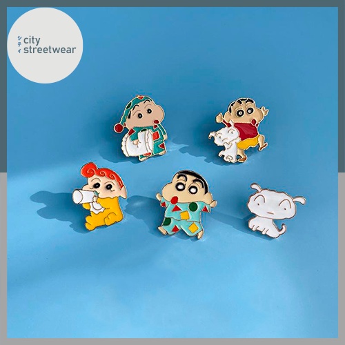 SHINCHAN Brooch Badge Enamel Pin | Cartoon Anime Characters | SHINCHAN ...