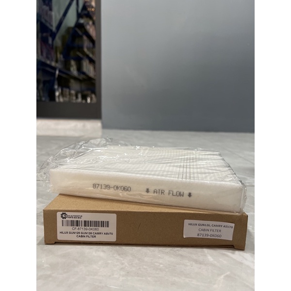 Hilux GUN125 GUN126 Camry ASV70 Cabin Filter 87139-0K060 | Shopee Malaysia