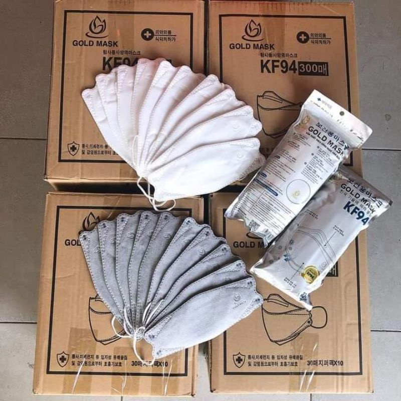 (High Quality) Mask KF94 1 Box Of 300 Pieces | Shopee Malaysia