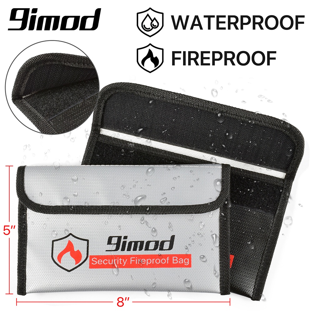 9imod Portable Fireproof Explosion-Proof Bag (5 x 8”) | Shopee Malaysia