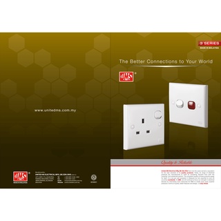 UMS Switches 9 Series/3 Series Switch & Socket Outlet / Switches UMS ...